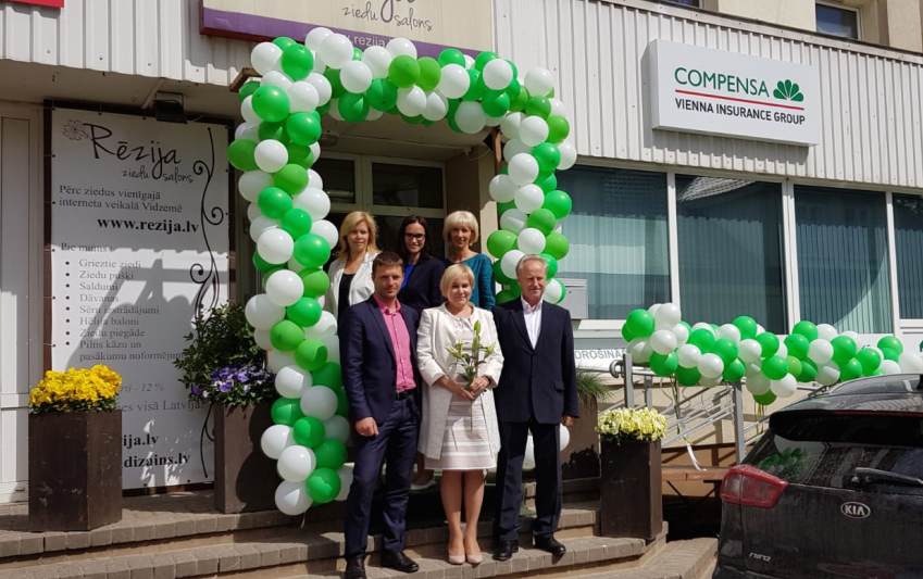 Apdrošināšanas kompānijas “Compensa Life” Valmieras filiāle tagad ...