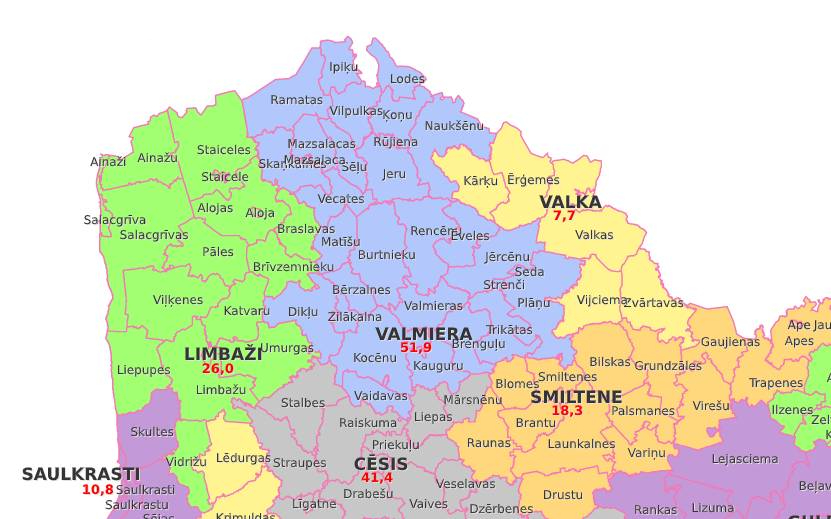 VARAM: pašvaldībām pieejams finansējums jaunveidojamā novada ...