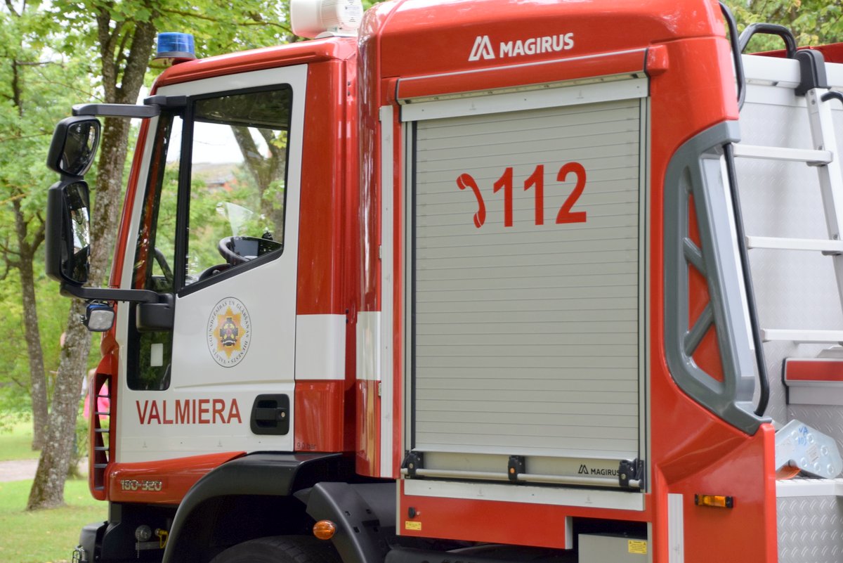 Vidzemē ugunsdzēsējiem glābējiem trīs izsaukumi - Valmieras Ziņas