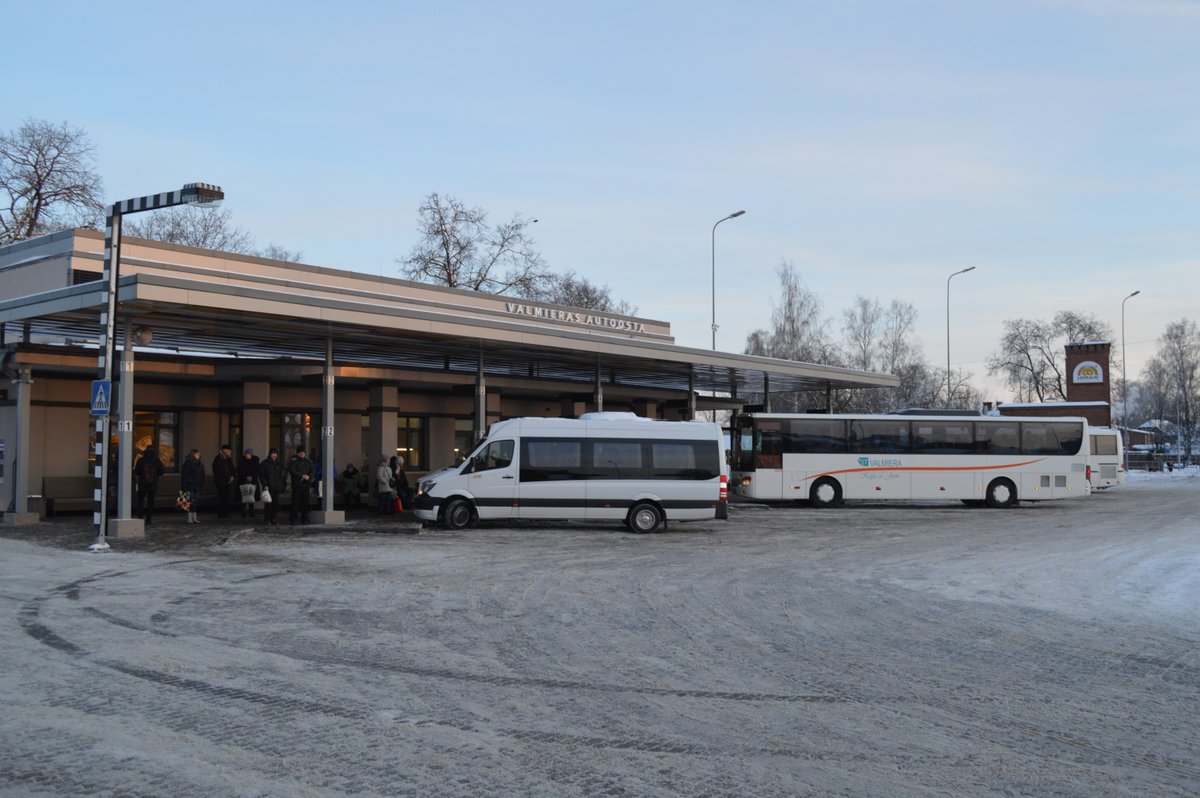 No 13. janvāra izmaiņas vairākos reģionālo autobusu maršrutos Valmieras ...
