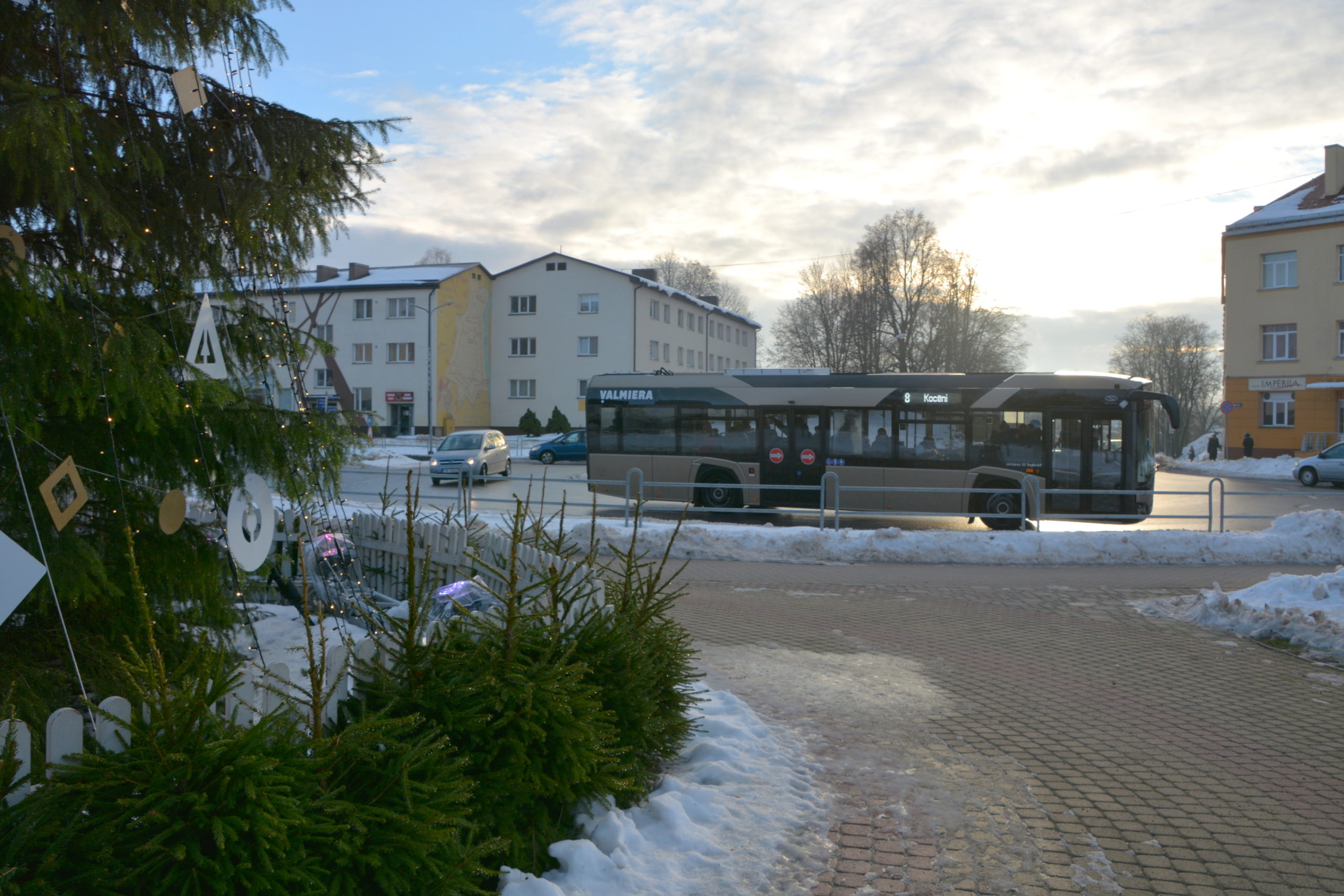 No 1. janvāra būs jauni Valmieras pilsētas autobusu maršruti ...