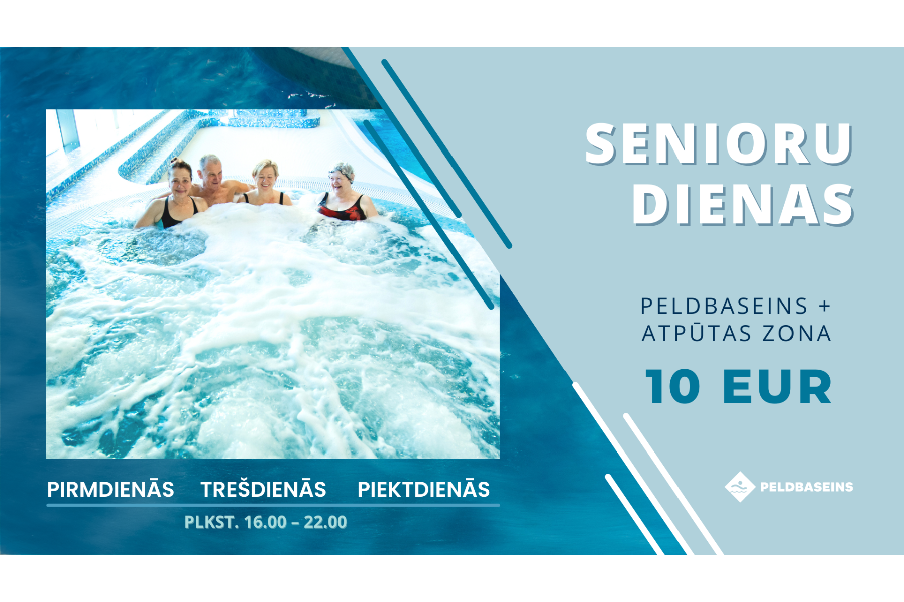 Senioru dienas Valmieras peldbaseinā - Valmieras Ziņas